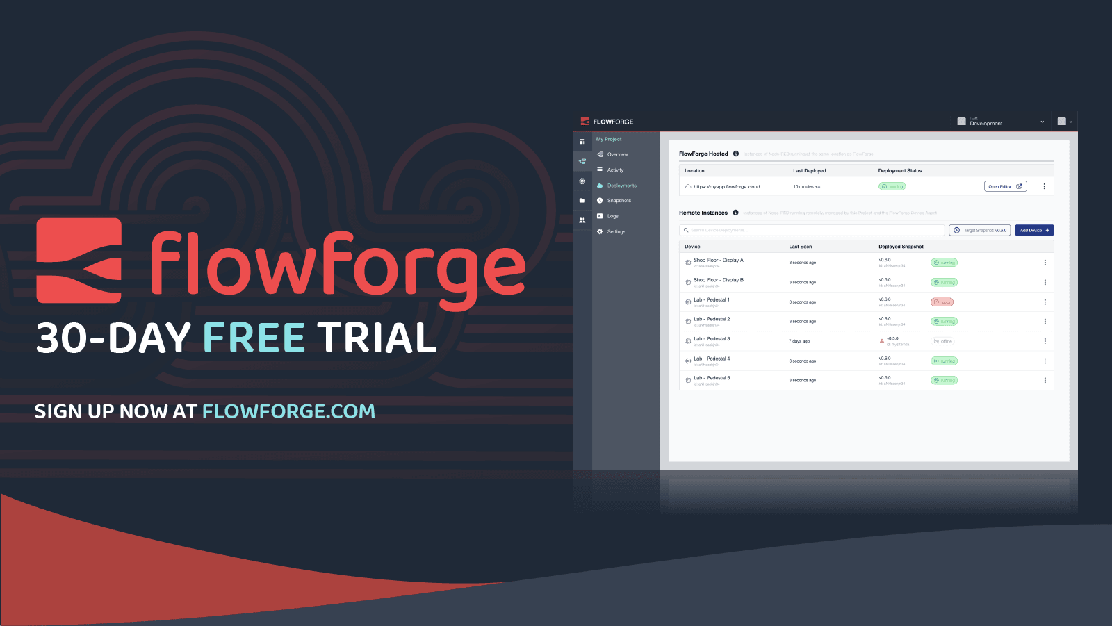 FlowFuse 1.3 is now available, share your flows through our new team libraries and much more ...