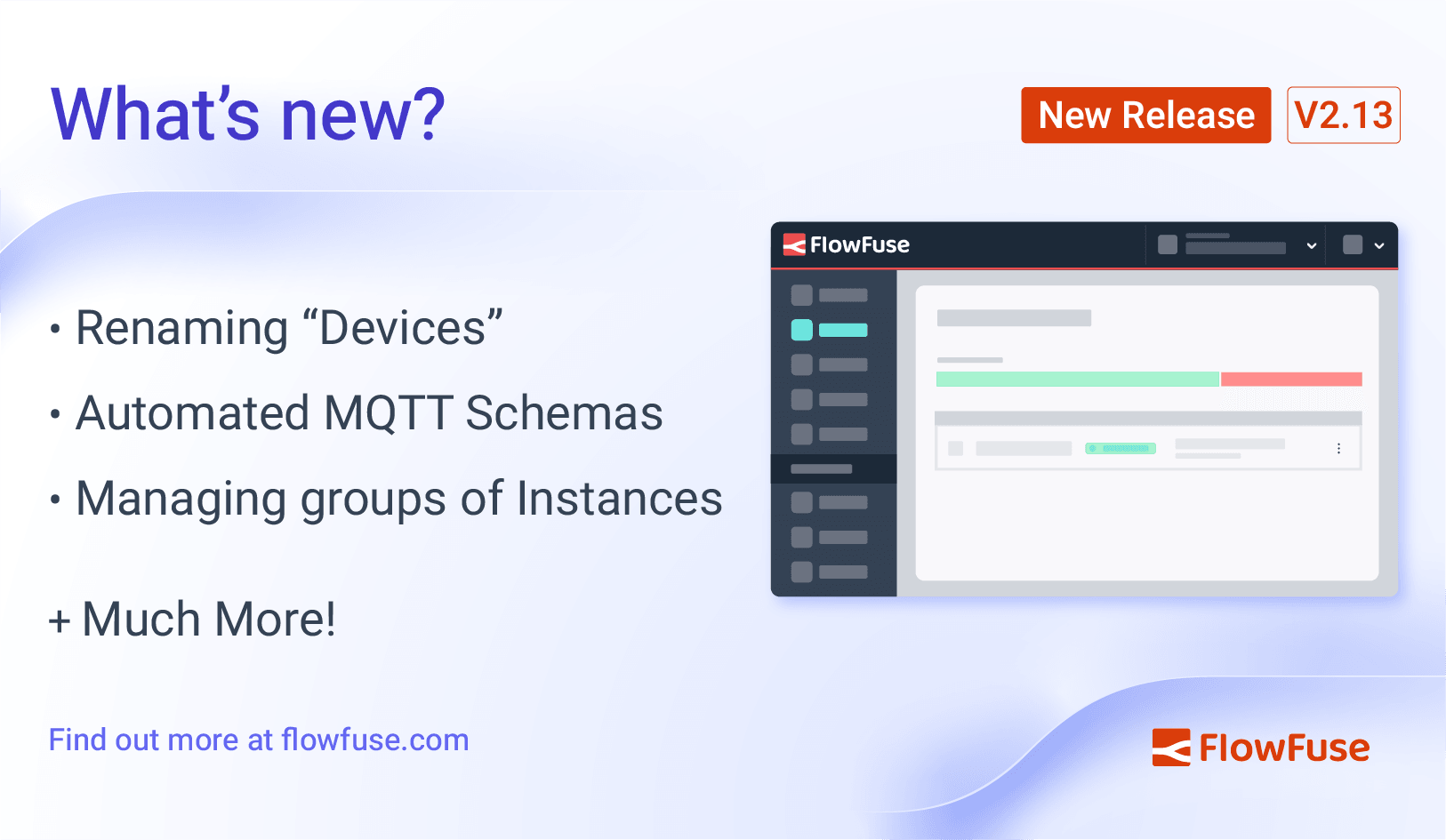 FlowFuse 2.13: Remote Instances, UNS Schemas & Improved Management at Scale • FlowFuse