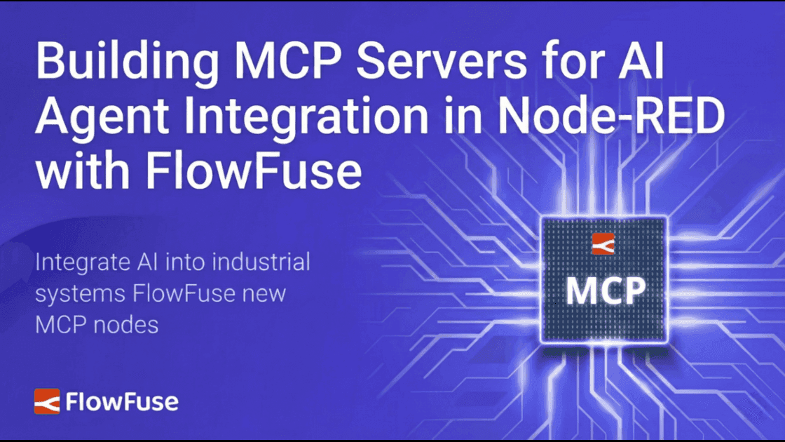 Building MCP Servers for AI Agent Integration in Node-RED with FlowFuse • FlowFuse
