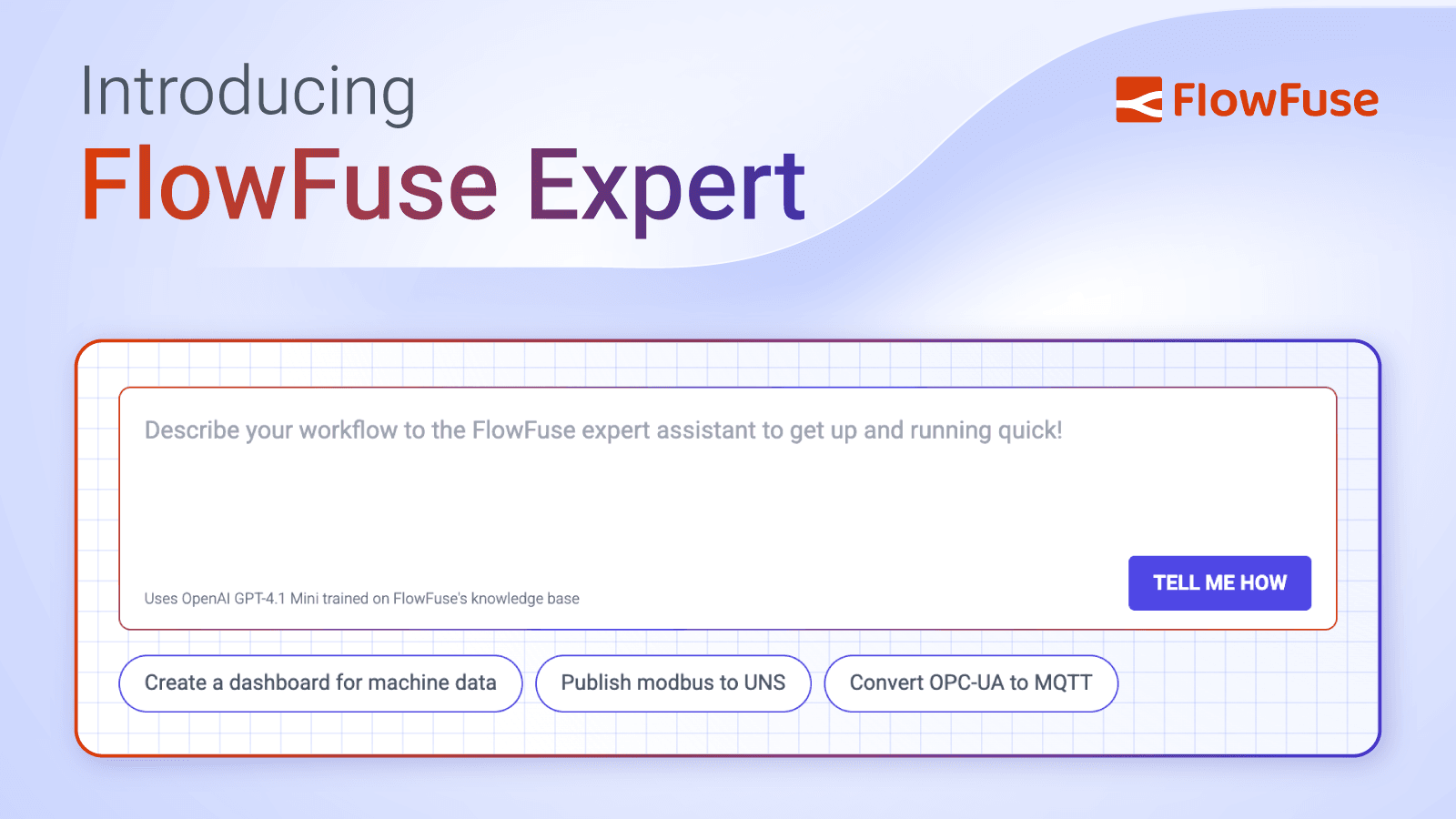 Introducing FlowFuse Expert • FlowFuse