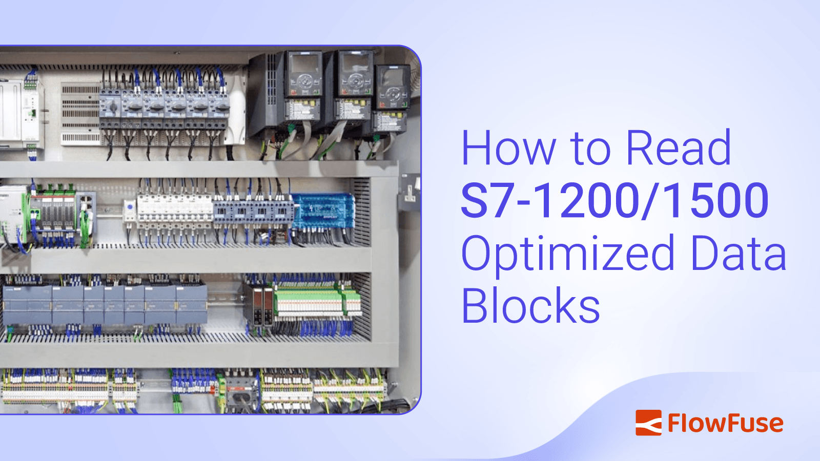 How to Access Optimized Data Blocks in TIA Portal (S7-1200/1500) • FlowFuse
