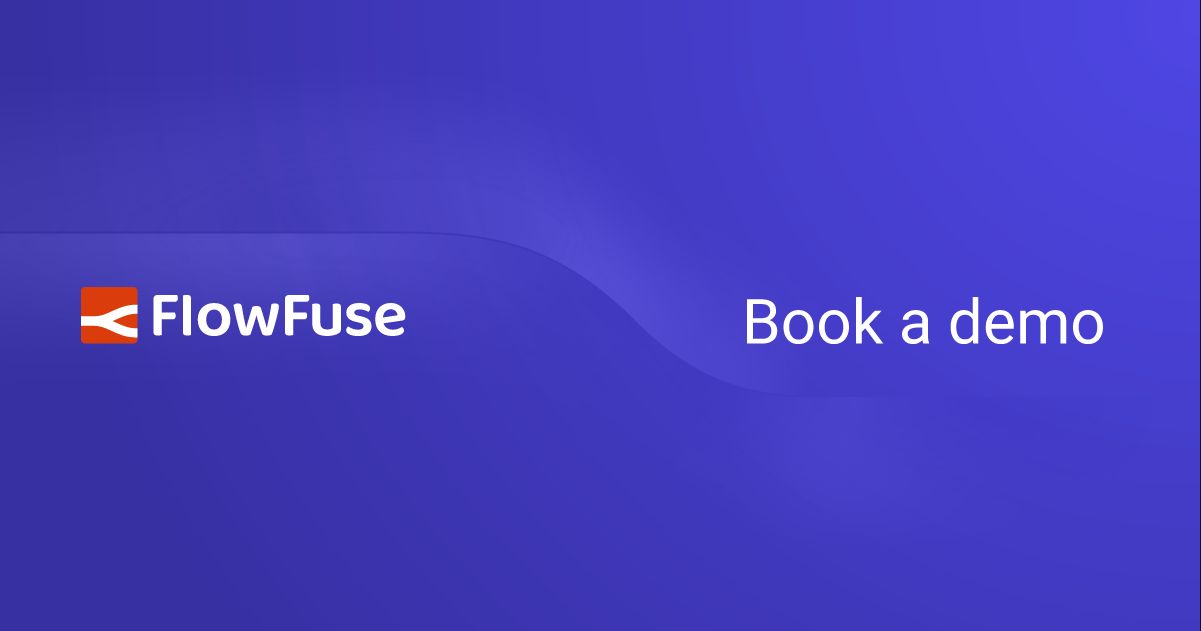 Book a demo • FlowFuse