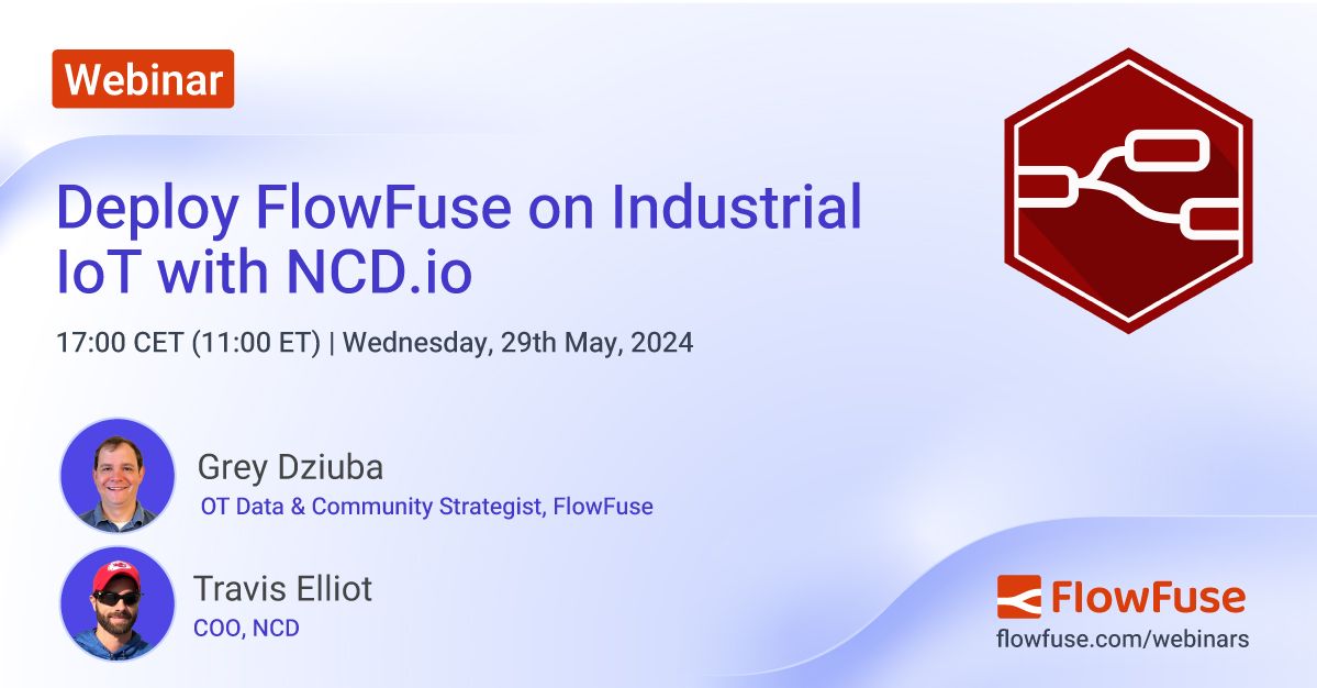 Deploy FlowFuse on Industrial IoT with NCD.io • FlowFuse